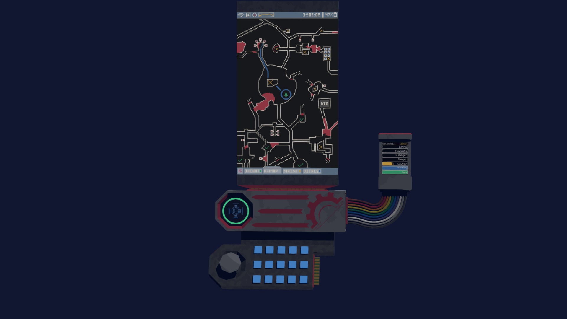 Retro-3D Modular PDA - 3D model by starshipamelia [3e38378] - Sketchfab