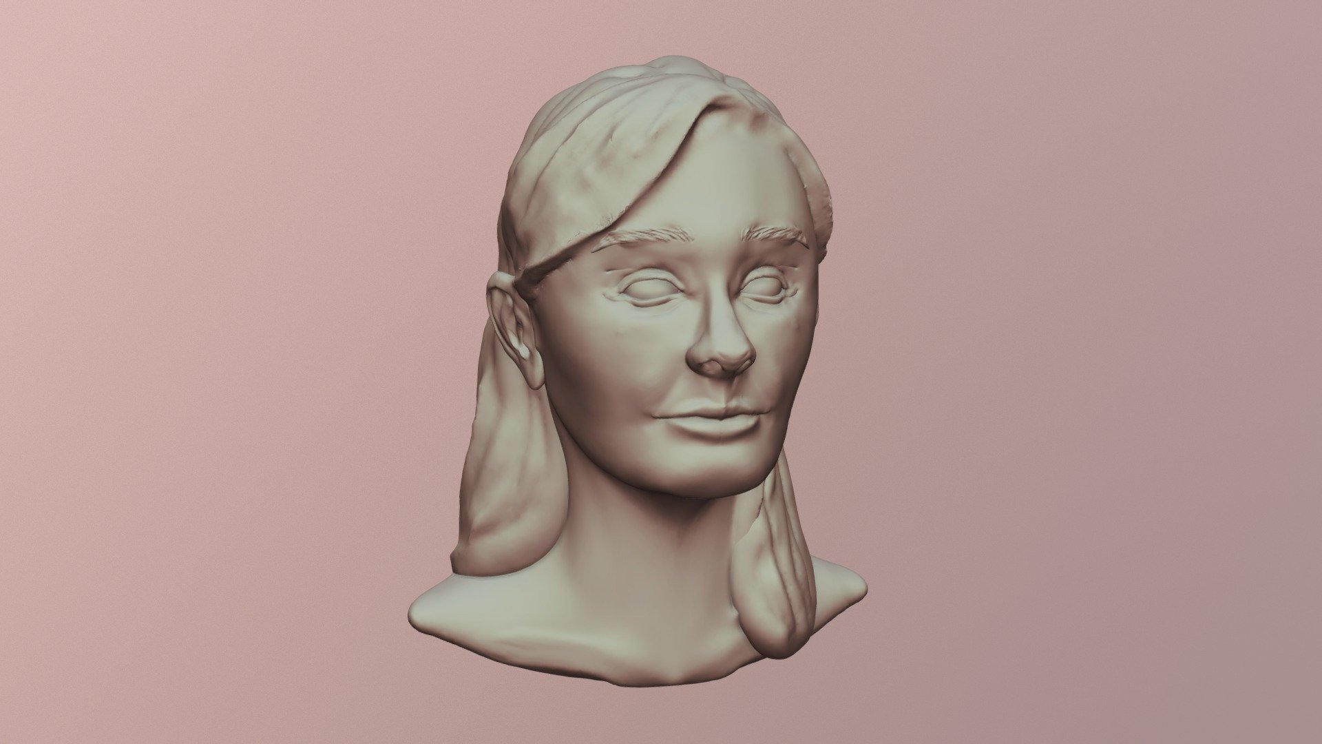 Self Portrait - 3D model by liaonesti [3e390fa] - Sketchfab