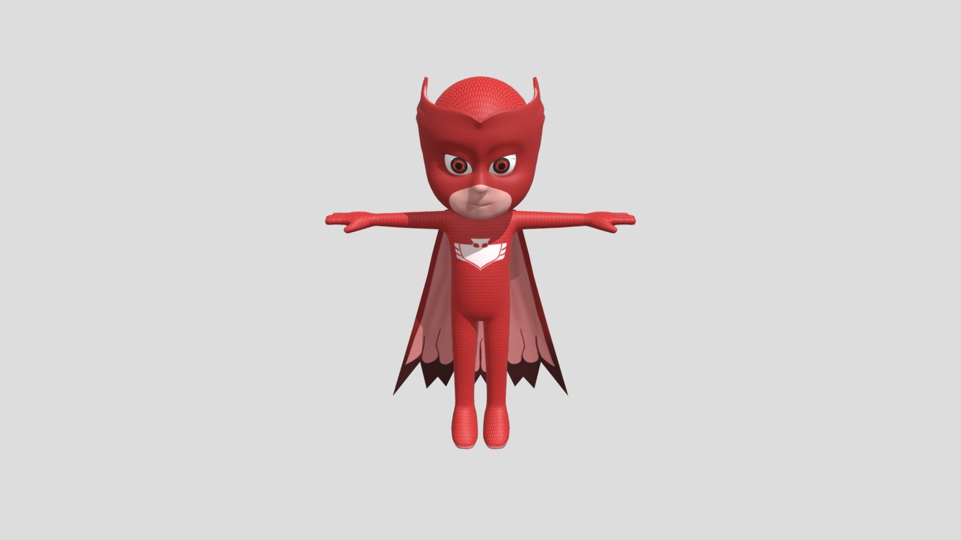PJ Mask Qwlette - 3D model by hahamod (@hahamod152) [3e39545] - Sketchfab