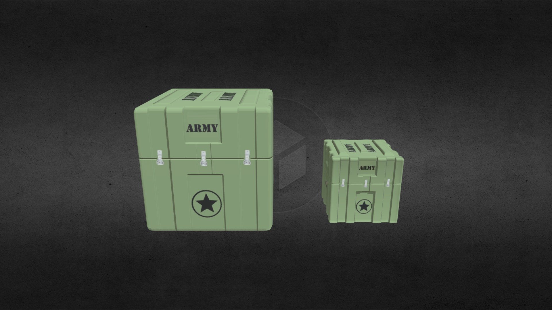 ArmyBox - 3D model by AnderTThums [3e39ed6] - Sketchfab