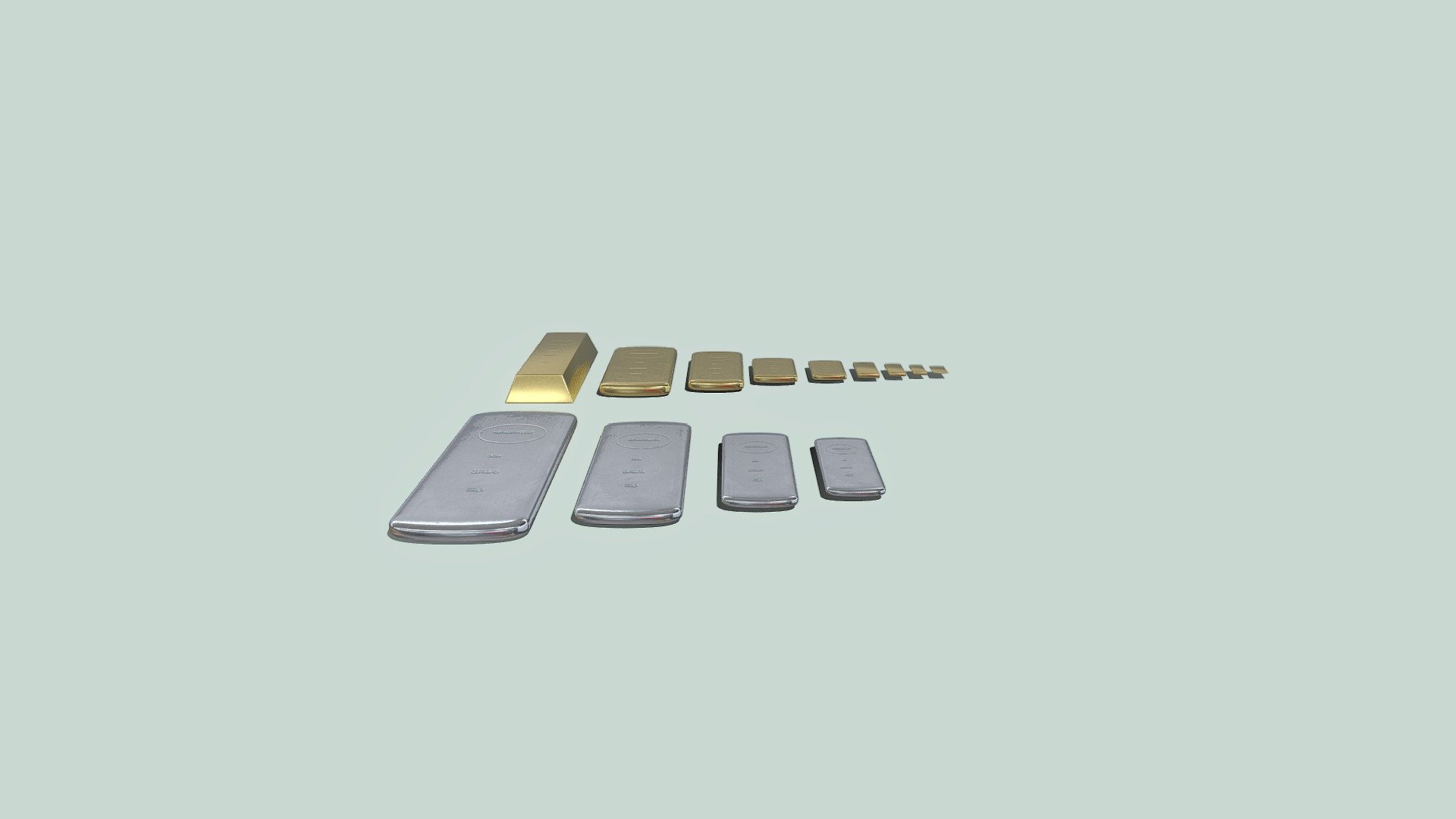 Gold and Argentum Agony PVE - Download Free 3D model by Ярослав ...
