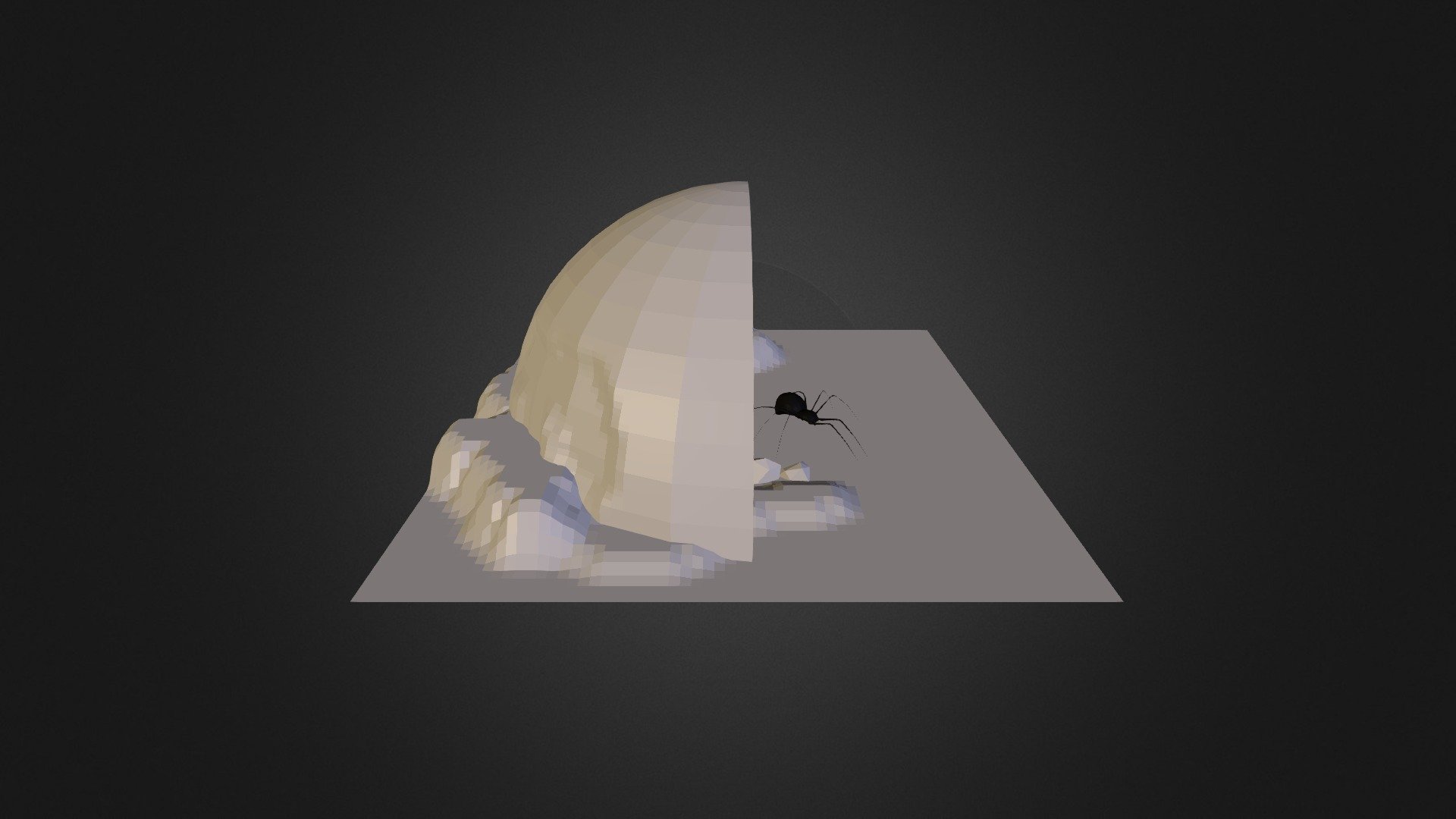 Low Poly cave - 3D model by stefan.mader [3e3cc95] - Sketchfab