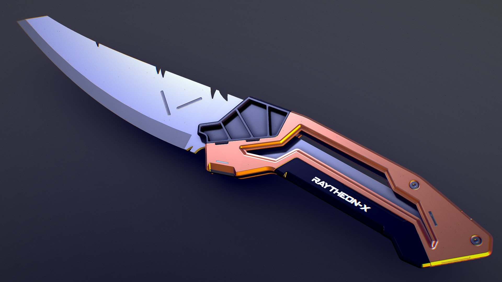 Feather - SCIFI Knife - Download Free 3D model by re1monsen [3e3d105 ...