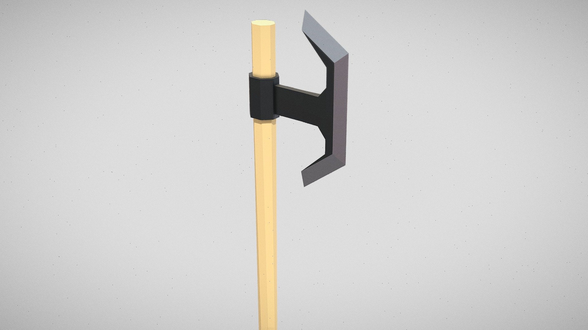 Low Poly Axe - Download Free 3D model by aitor.rgarcia24 [3e3dd2e ...