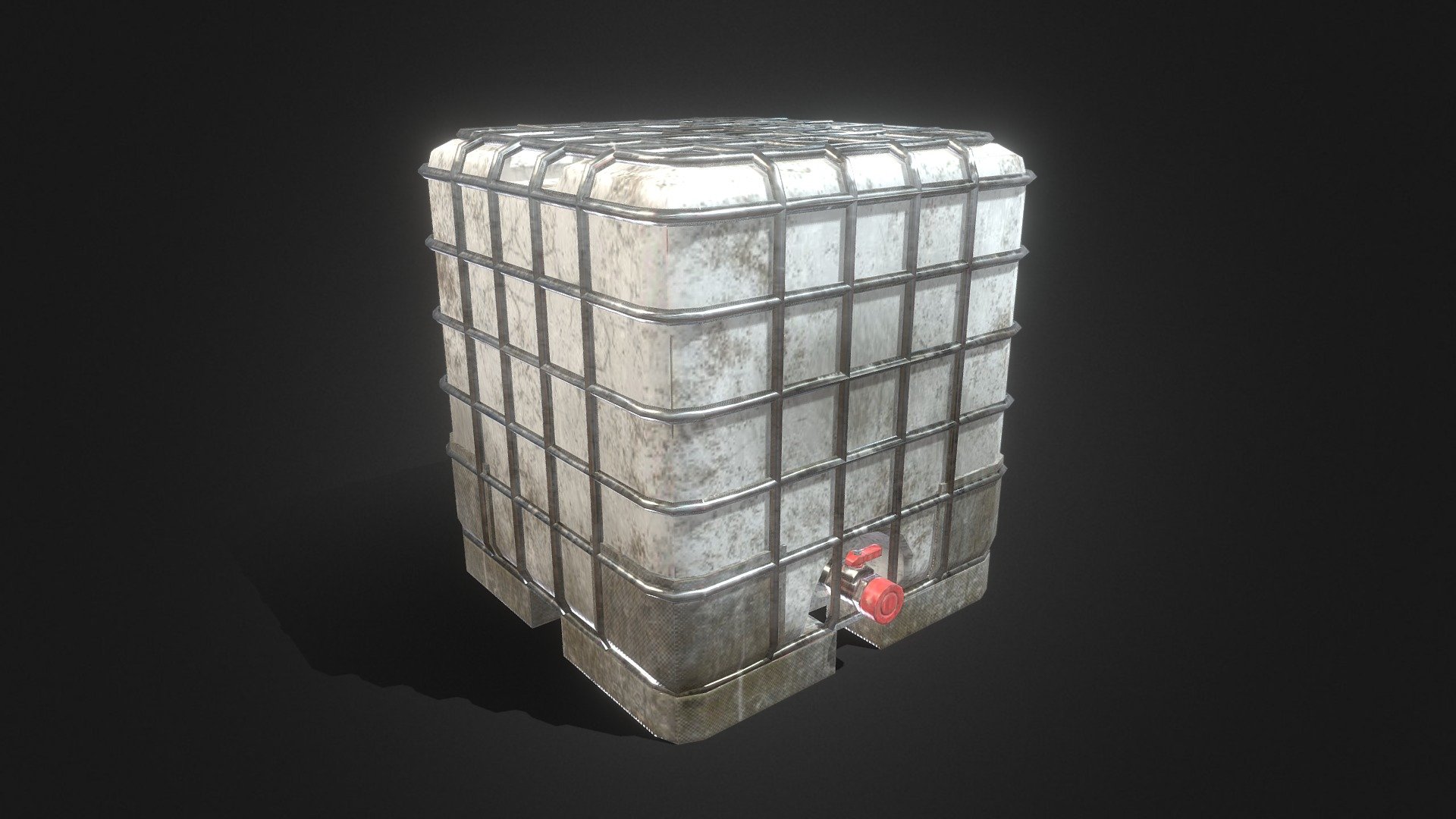 IBC Tank - Buy Royalty Free 3D model by Rzyas [3e3edb0] - Sketchfab Store