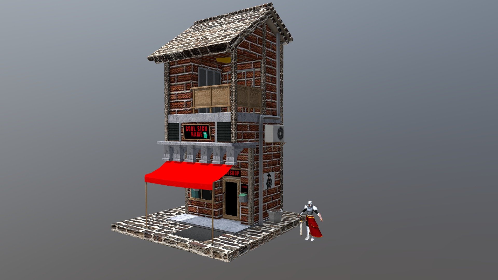 texturing assignment a2 - 3D model by Jormungand.r (@delsin.wee ...