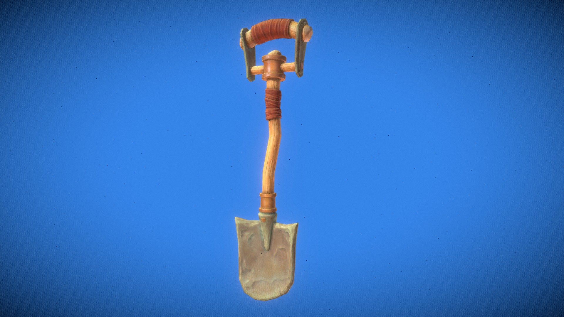 Stylized Shovel - Download Free 3D model by kiksart [3e40977] - Sketchfab