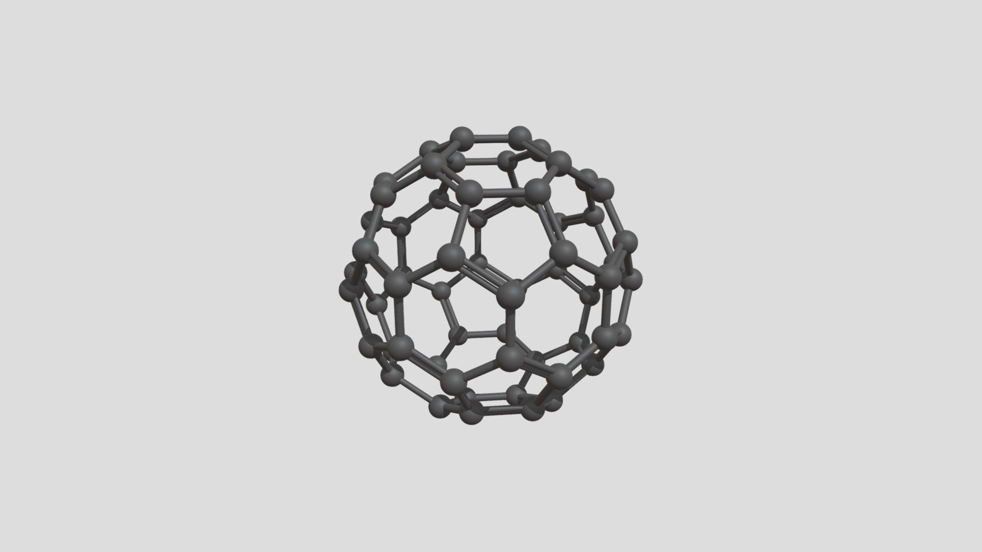 C60 - 3D model by Dien [3e41d4b] - Sketchfab