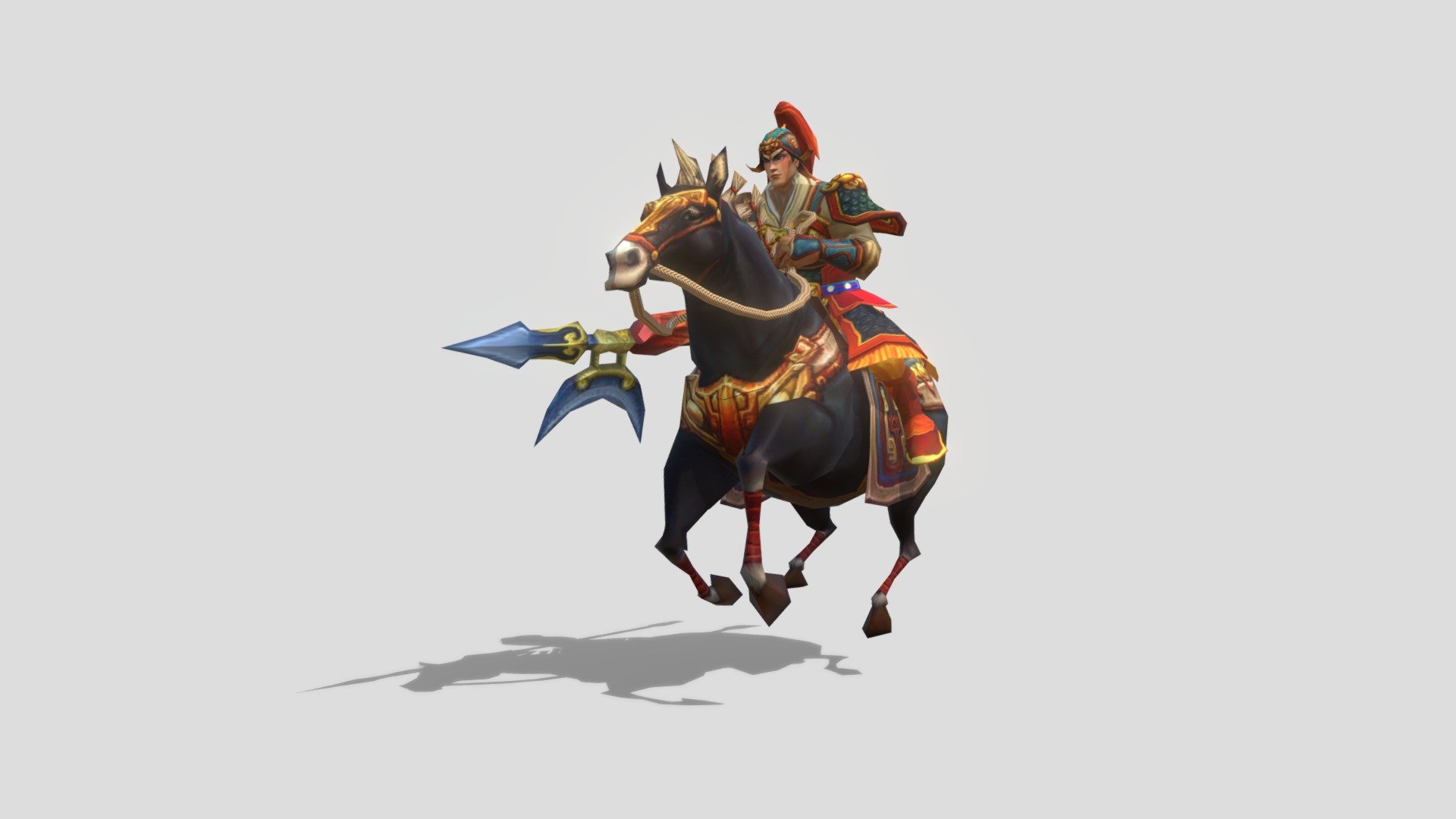 Horseman Gallop - 3D model by X-Crespo [3e439f0] - Sketchfab