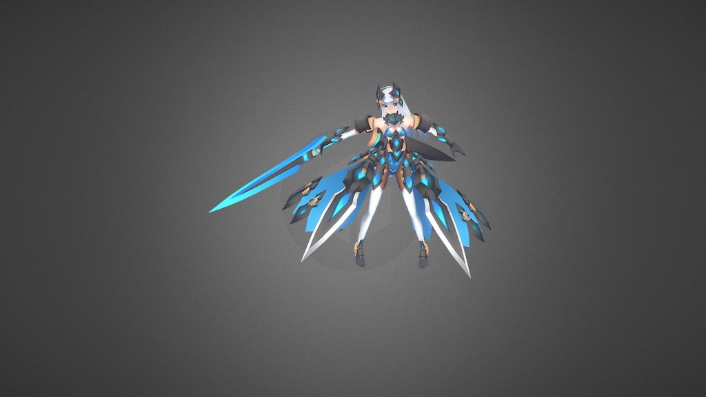 Princess Knight - 3D model by einzzwei [3e4520c] - Sketchfab