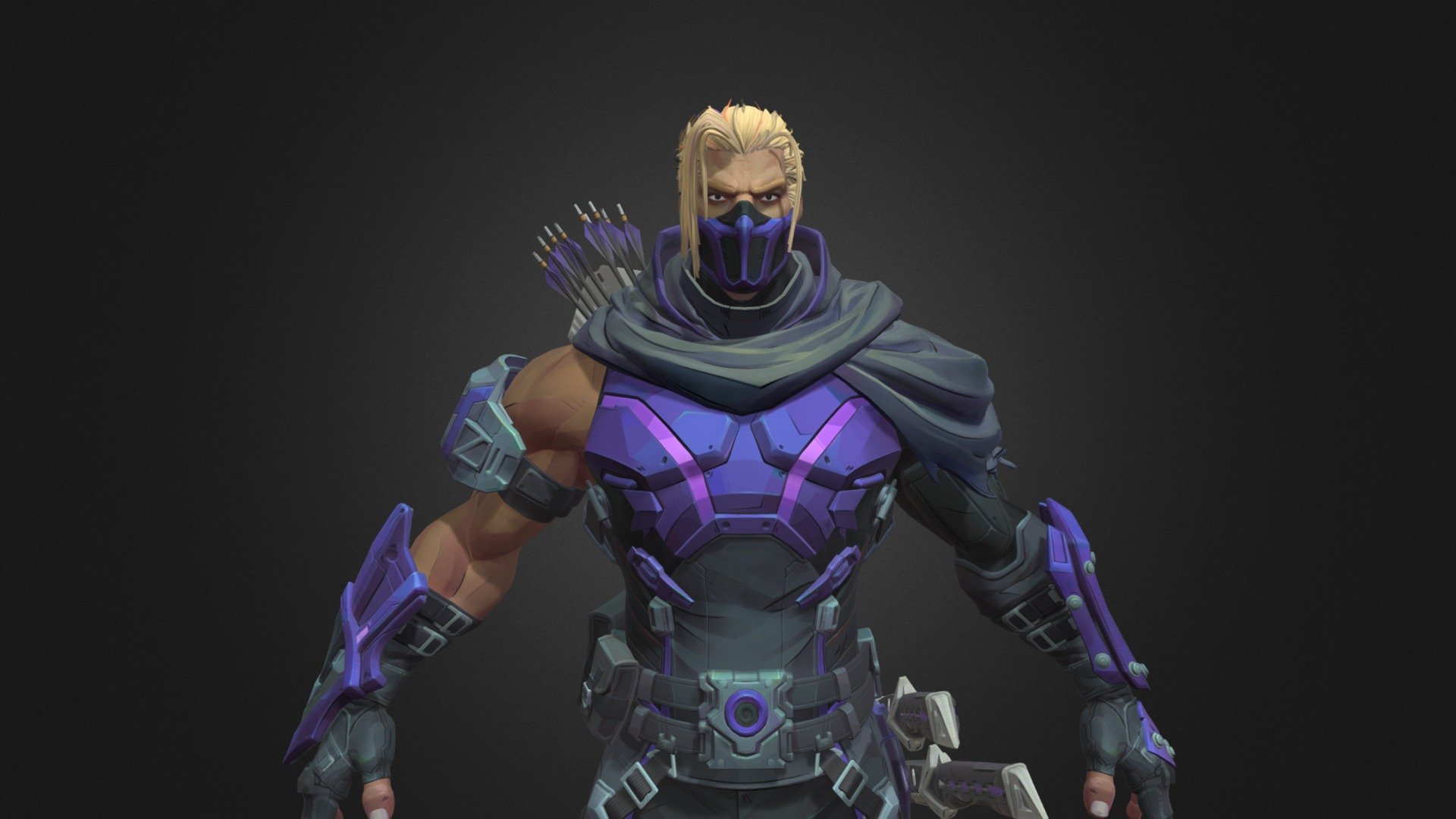 HawkeYE - Marvel Rivals - Download Free 3D model by WW3 (@Mr.Iguana ...