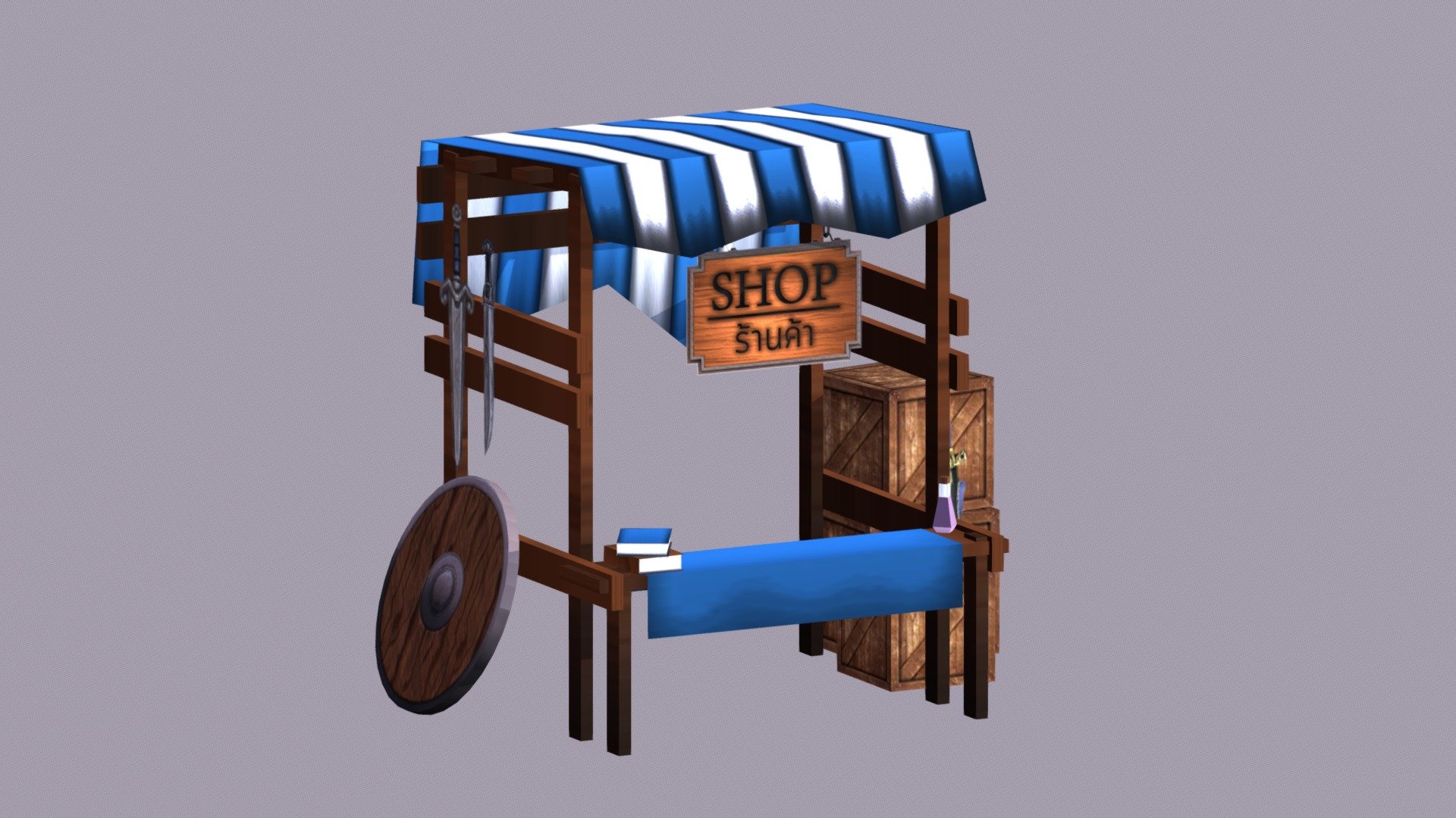SHOP Medieval MMORPG - 3D model by Mailny Sama (@miku55120) [3e46716 ...