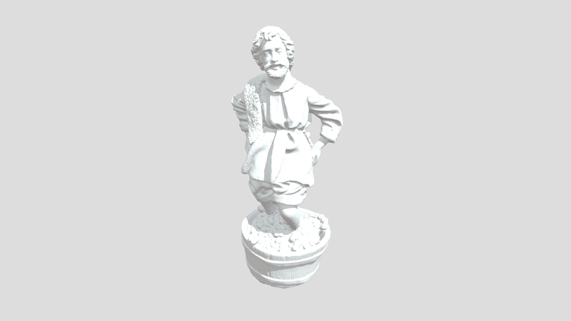 Pastore presepe schiaccia uva - 3D model by dragocristian25 [3e4688a ...