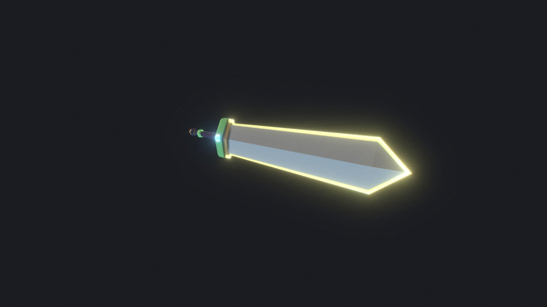 Simple Sword - 3D model by Omar del Real (@omardelreal) [3e46aa9 ...