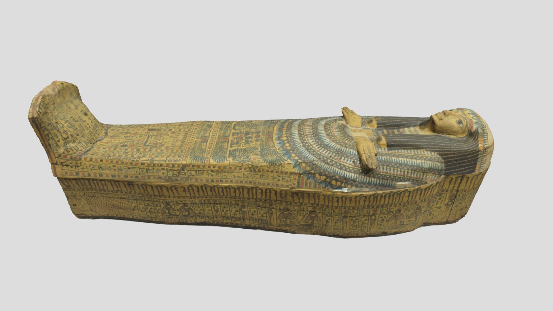 Anonymous Woman in the Yellow Coffin - 3D model by Global Museum and ...