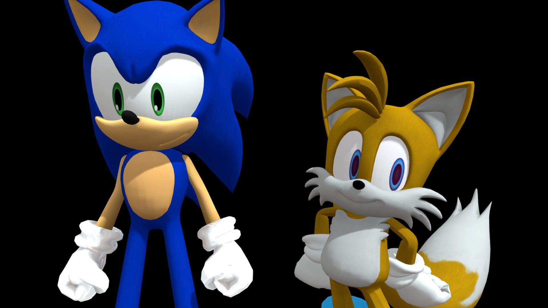 Sonic, Tails - Download Free 3D model by haletristan082 [3e47d71 ...