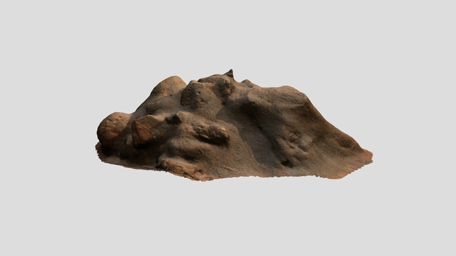 Large Mesa Rock Mound - Download Free 3D model by meeww [3e484c0 ...