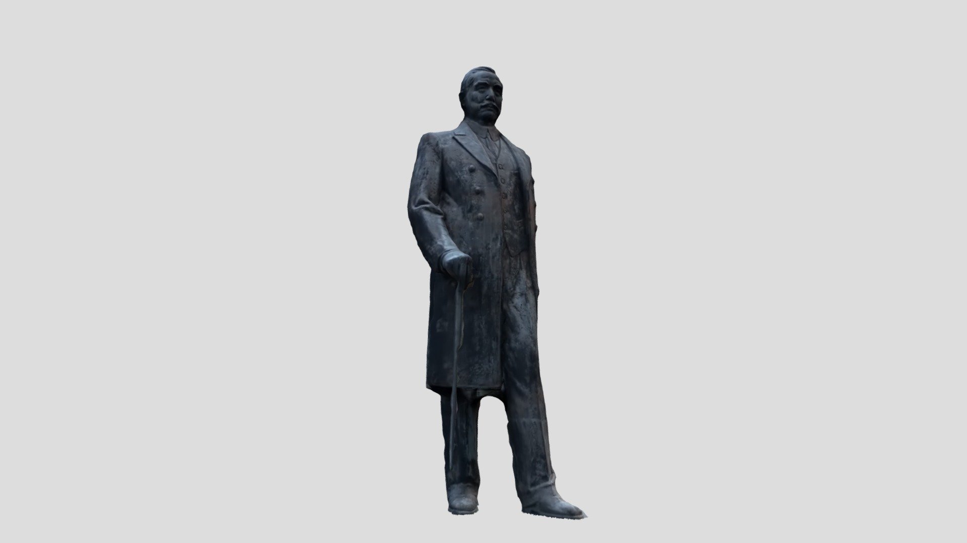 Statue of Dr. Sun Yat-sen in Nanjing, China - Download Free 3D model by ...