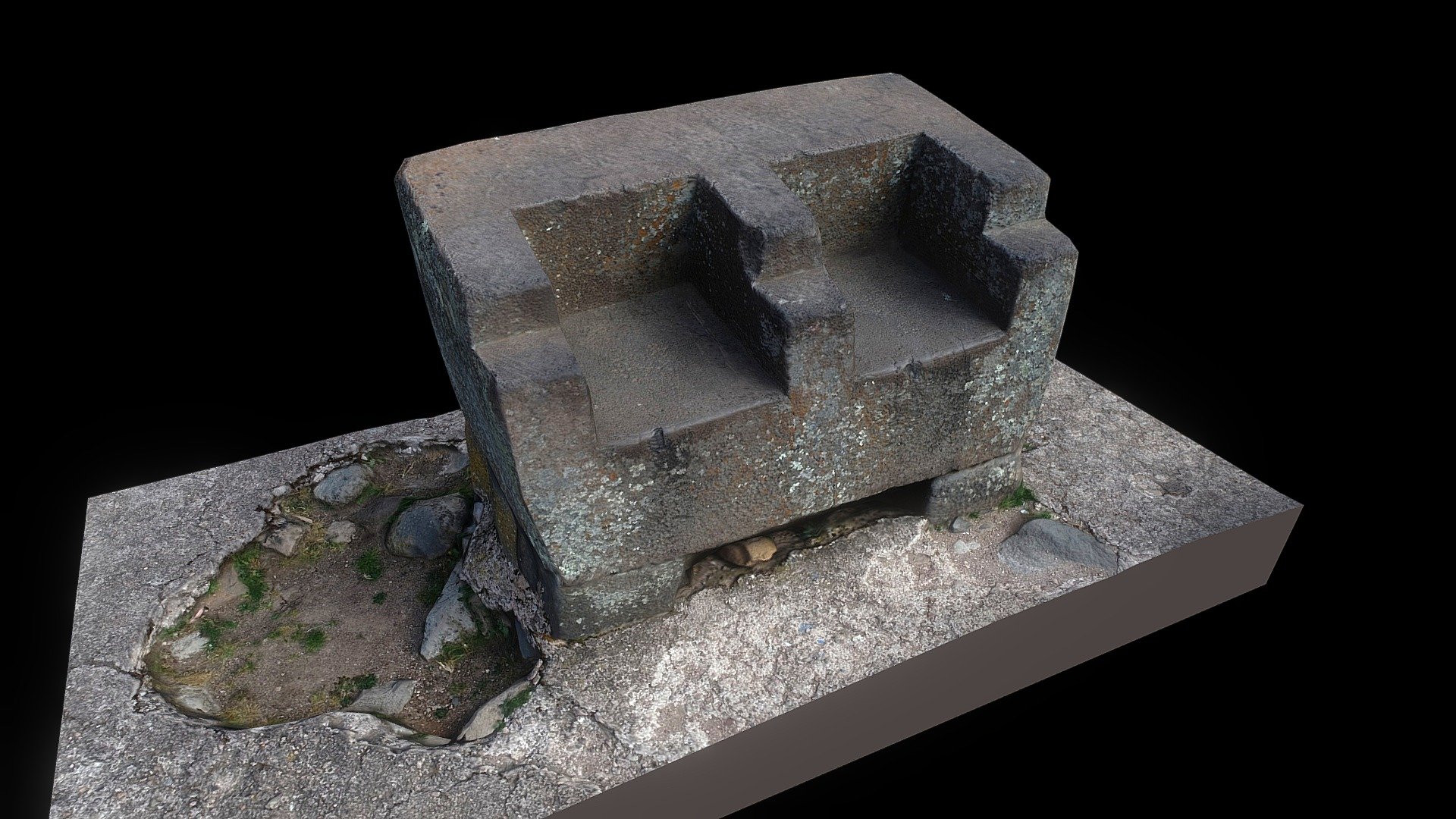 Asiento Inca - 3D model by paralax [3e4c620] - Sketchfab