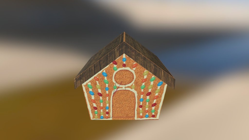 Ginger House - 3D model by zhouwent [3e4c626] - Sketchfab