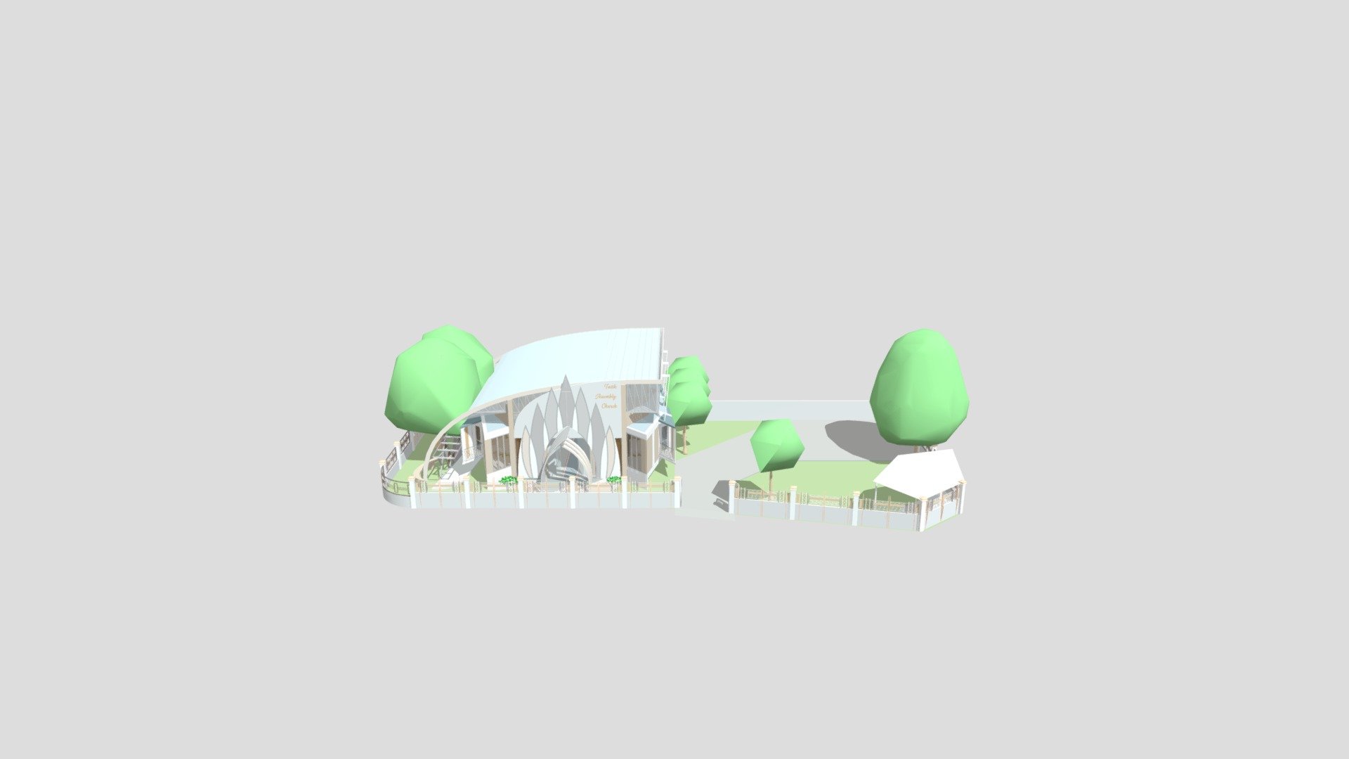The Mishkan Building - 3D model by nathandorado11 [3e4cdd4] - Sketchfab