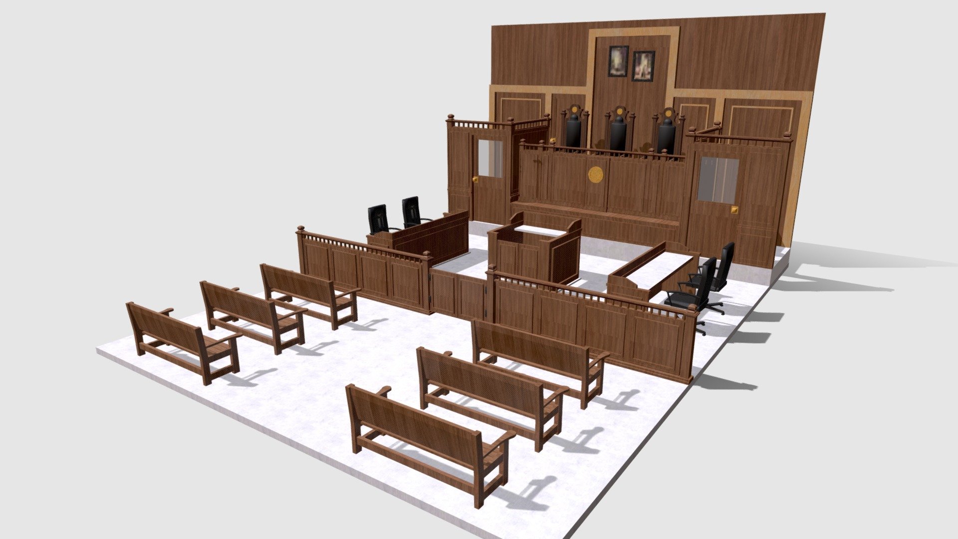 Thai Court - Download Free 3D model by Kidyang-virtual heritage ...