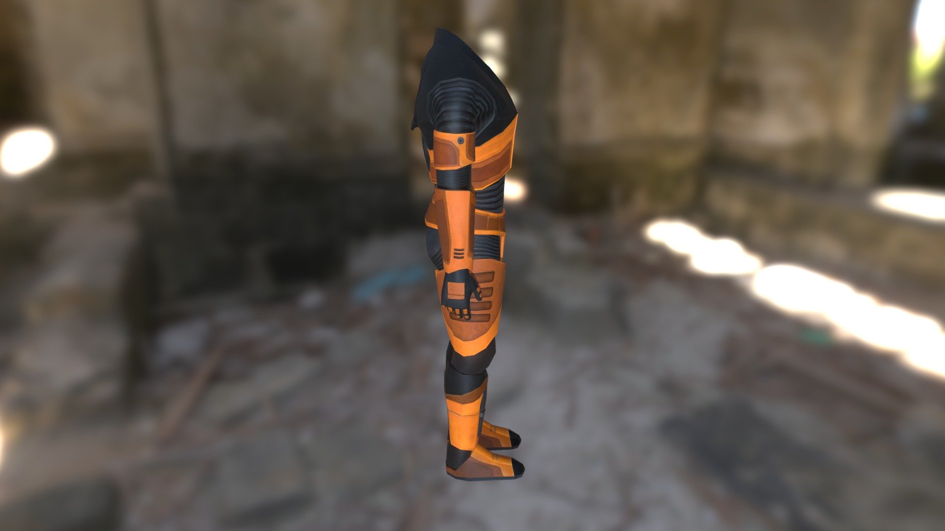 H.E.V Suit BMS - 3D model by erenwalker [3e4e0d8] - Sketchfab