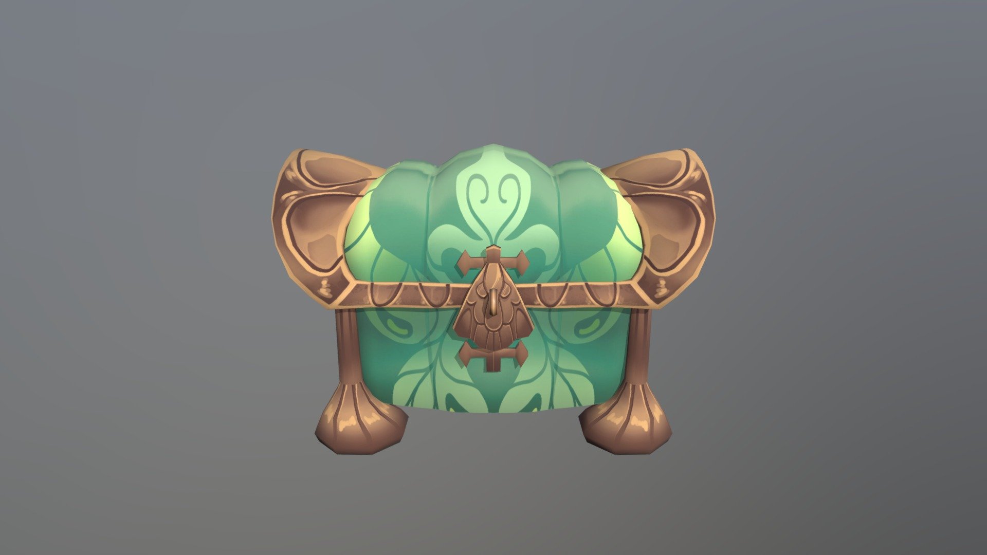 Lunar Moth Treasure Chest - 3D model by Juune_Buggie [3e4efcf] - Sketchfab