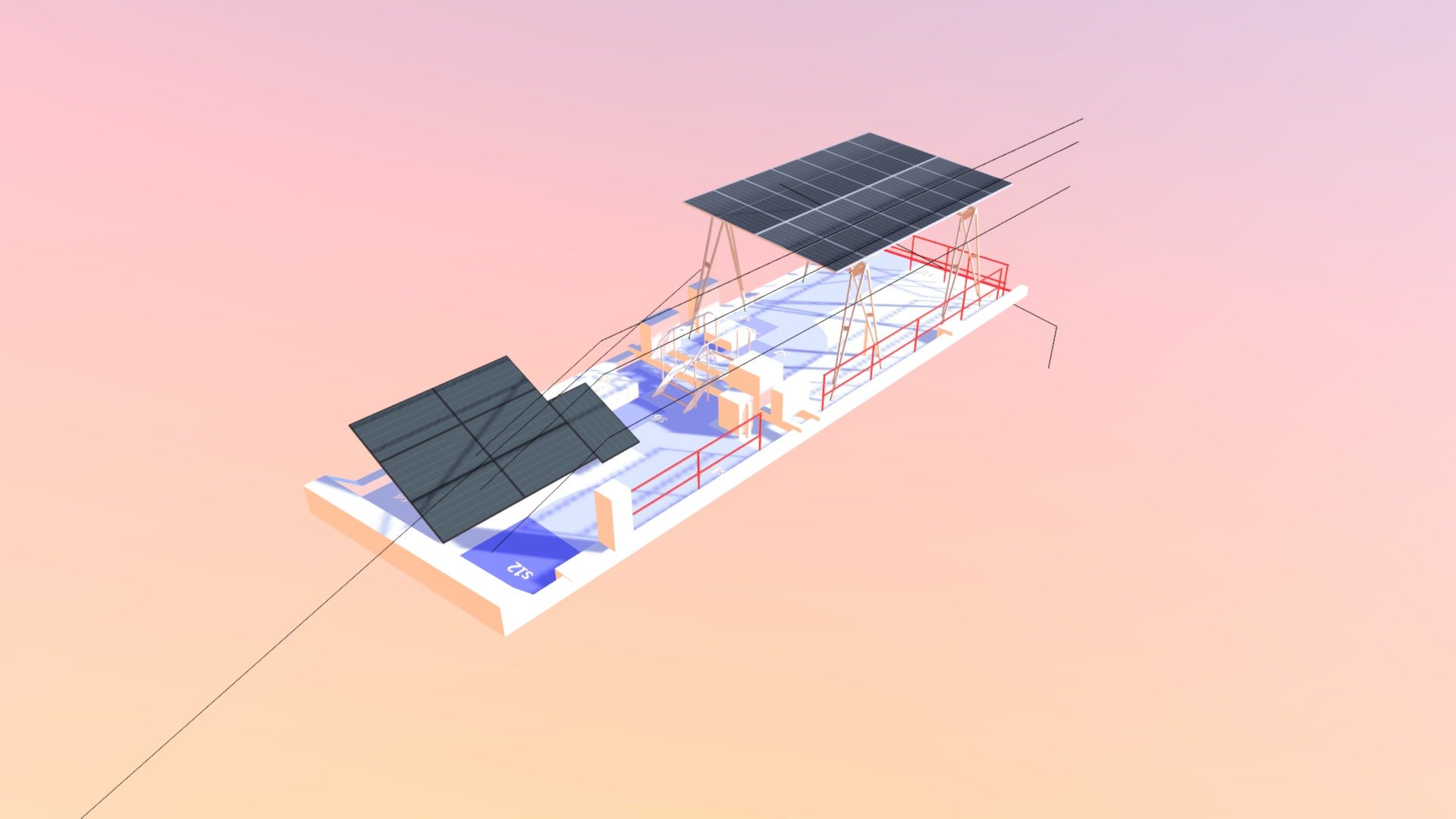 66-37 60th pl Hybrid - 3D model by brooklynsolarworks [3e4f6cf] - Sketchfab