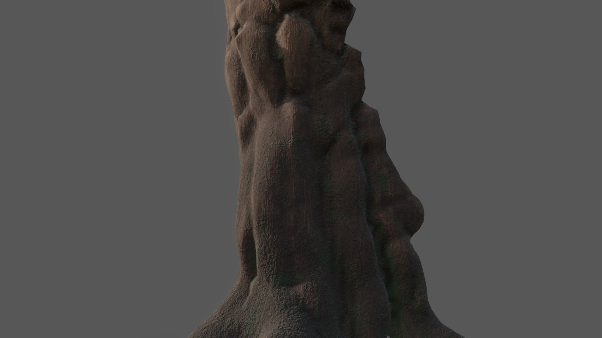 Low-poly tree trunk - 3D model by Adam Kiełbiński-Mielczarski ...