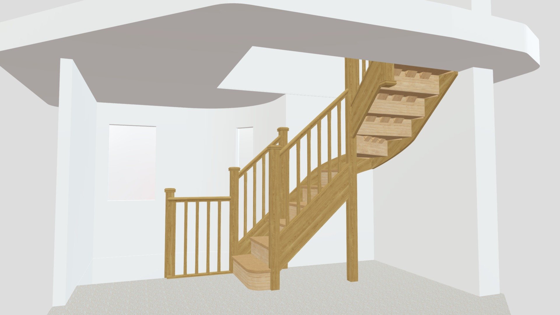 d.trestrail - #7161 - 3D model by Cornwall Stairs Limited (@cs_adam ...