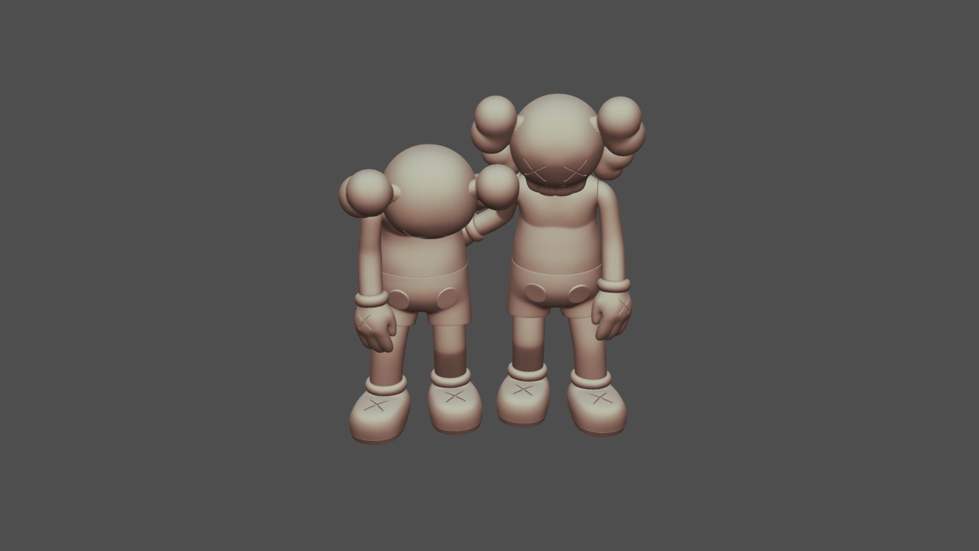 Kaws Along the Way Fan Art 3d Print - 3D model by DanntZC [3e4ff7d ...