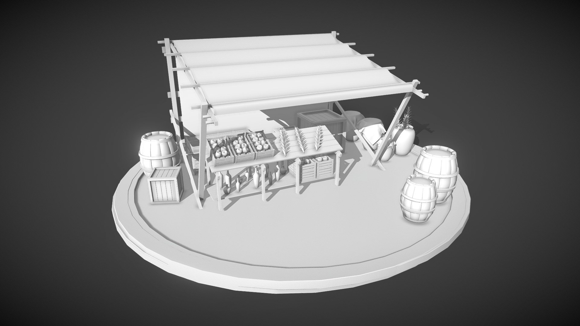 Stragan - 3D model by Grimmy23 [3e50a98] - Sketchfab