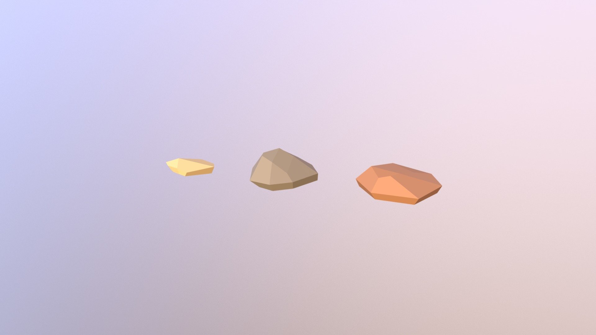 Low poly rocks - 3D model by TordenFaaret2 [3e50f9e] - Sketchfab