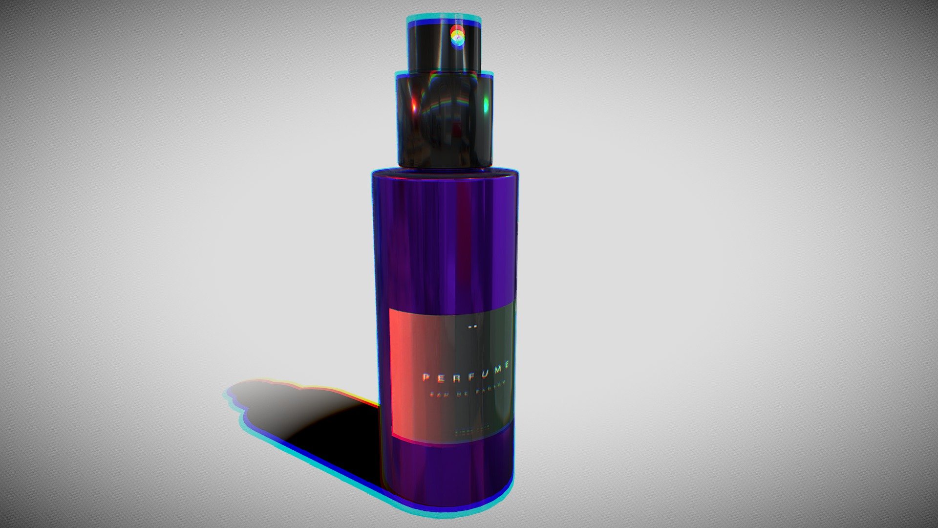 Perfume Bottle - Download Free 3D model by vishal gawde (@vishal24 ...
