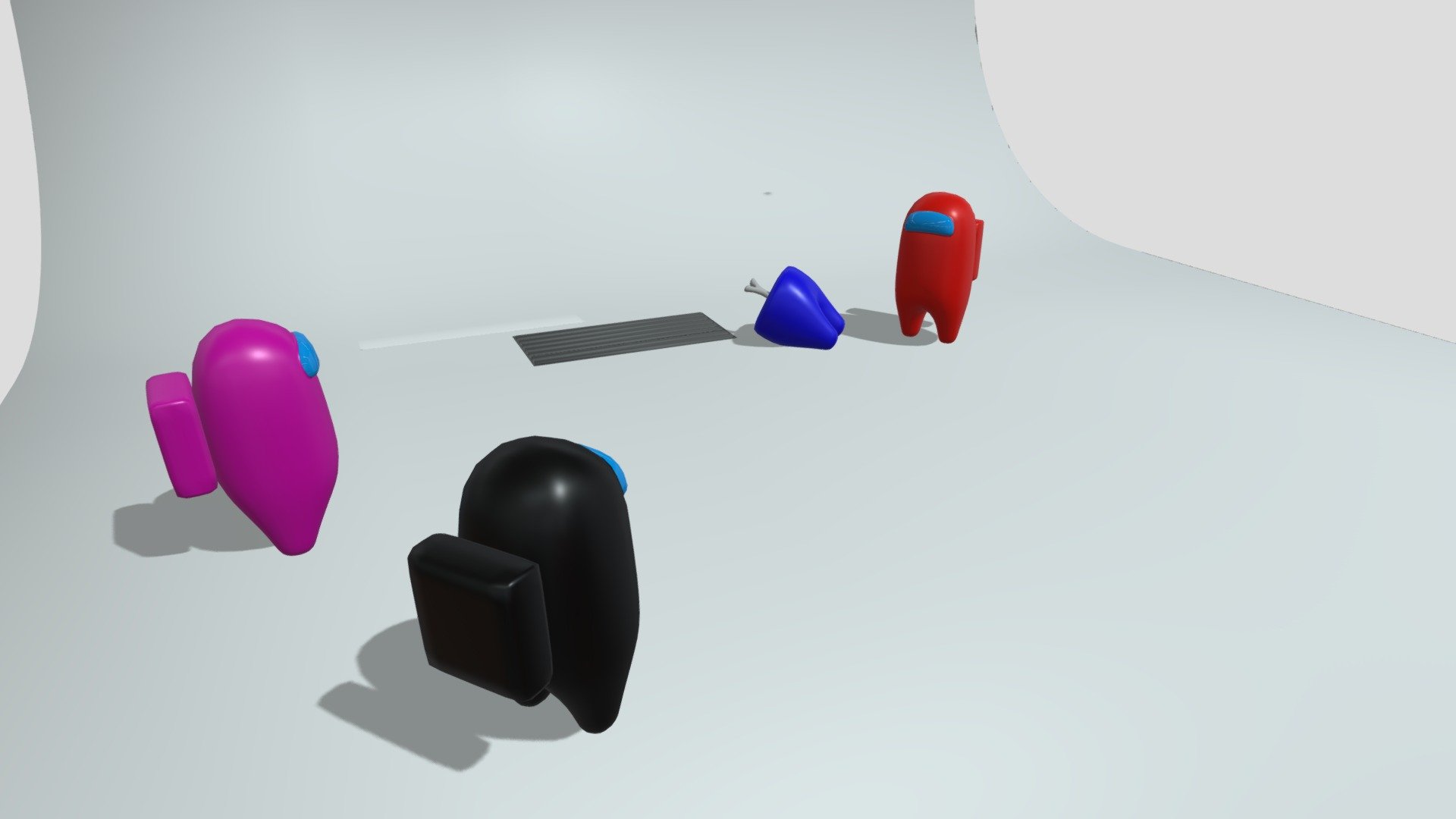 Among Us - Download Free 3D model by Ilfest [3e52a44] - Sketchfab