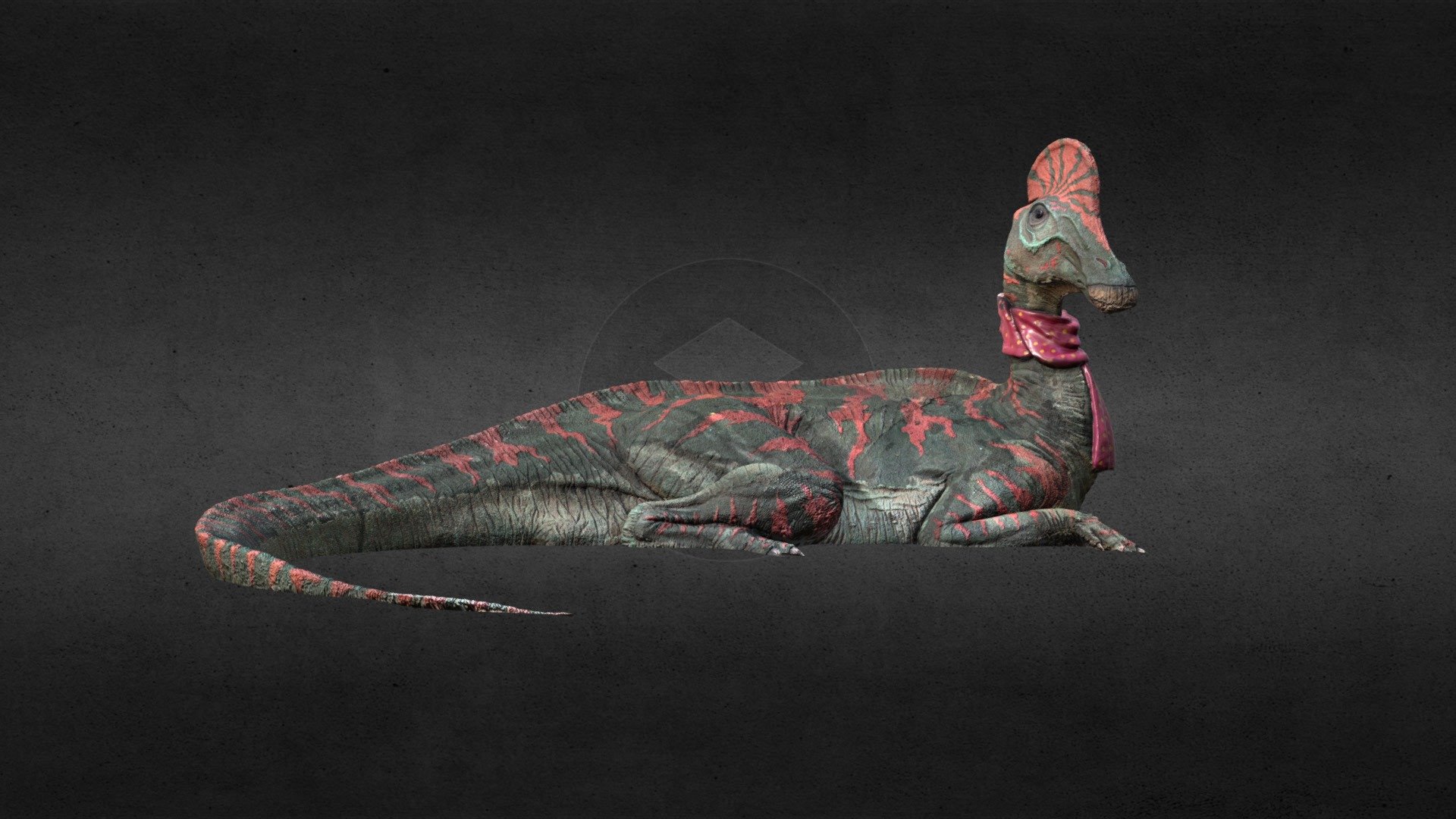 Dinoland USA: Scarf Dino - Download Free 3D model by WED Designs (@wed ...