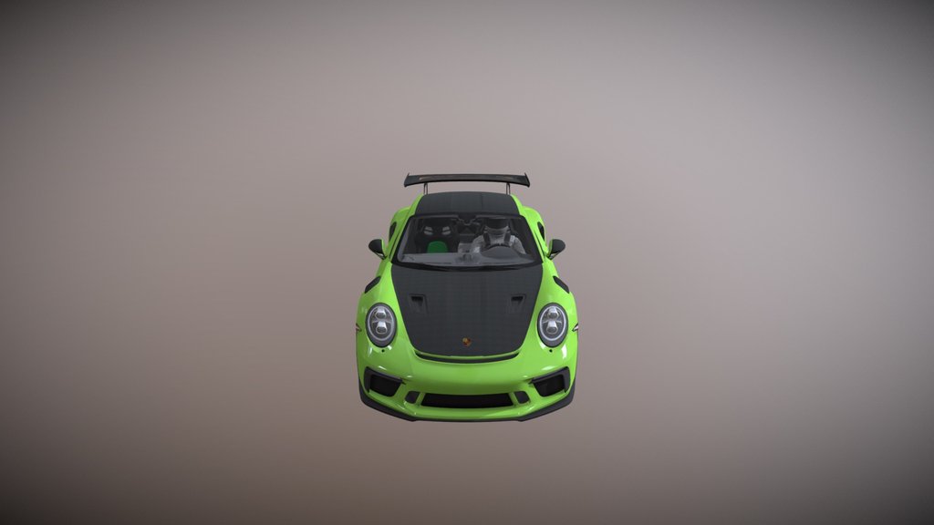 porsche 911 gt3 rs - A 3D model collection by JoseParedi - Sketchfab