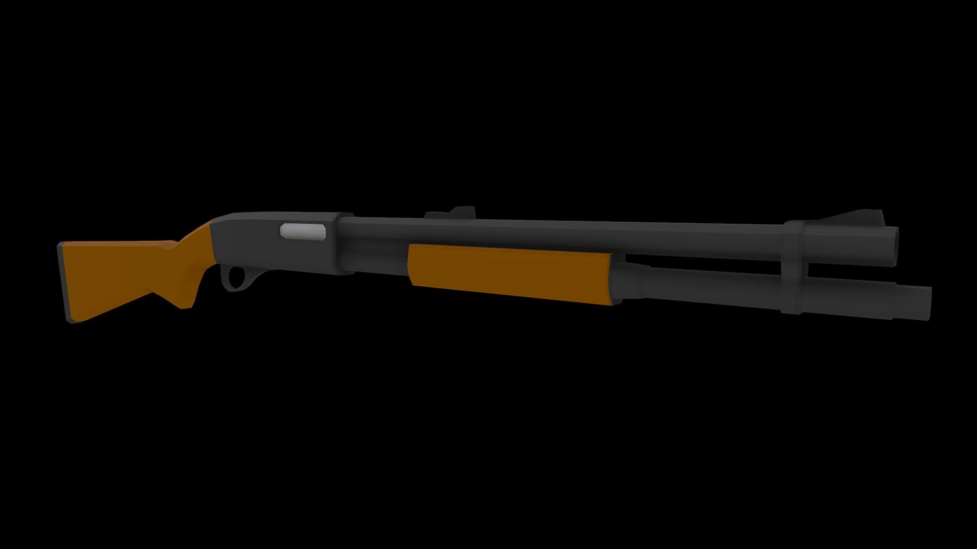 Low-poly Static Shotgun - Download Free 3D model by Bl4ckGh0st [3e553b2] - Sketchfab