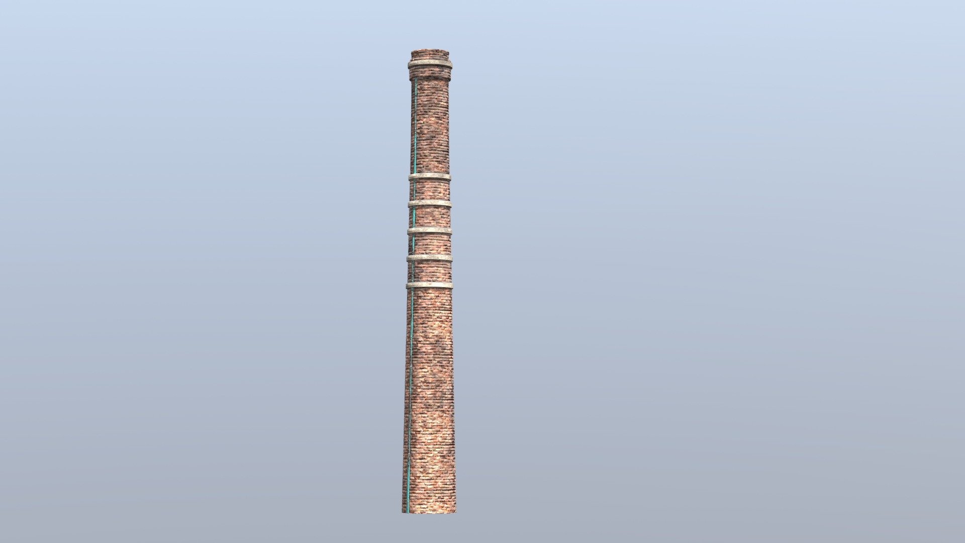 Industrial Brick Chimney - Buy Royalty Free 3D model by Stoo [3e5555c ...