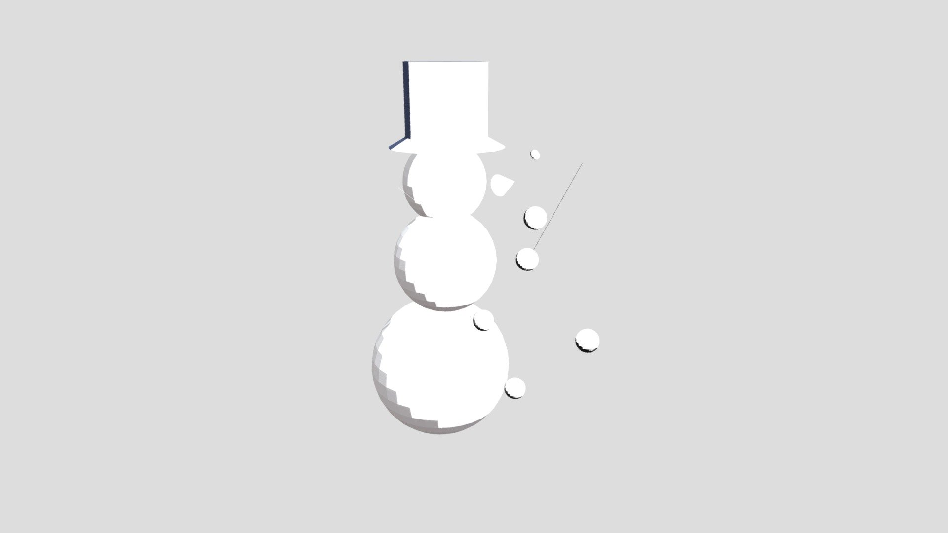 Snow Man - 3D model by Sultan_B [3e56a7f] - Sketchfab