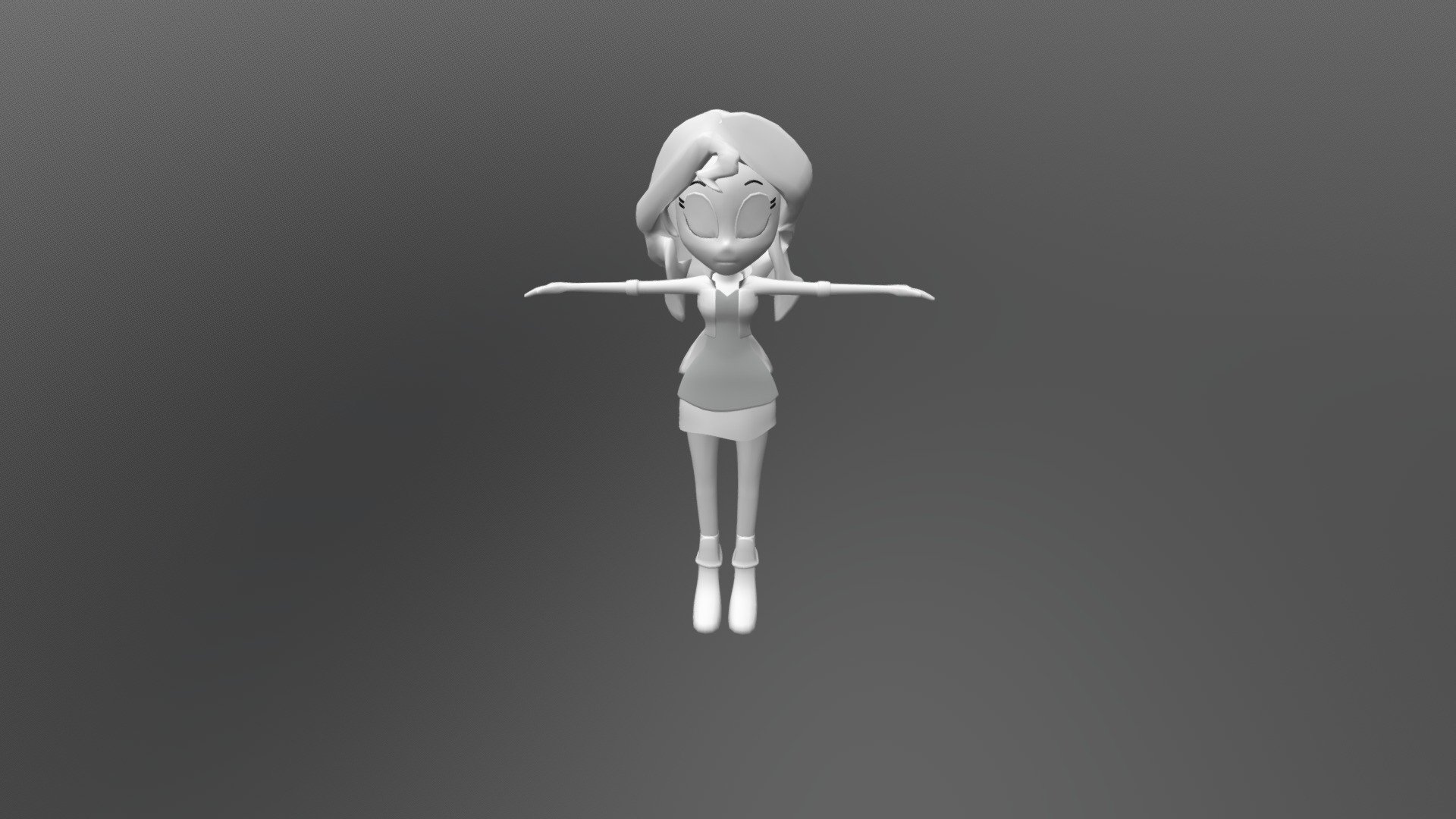 Sunset Shimmer Untextured - 3D model by CabbageStik [3e56bb1] - Sketchfab