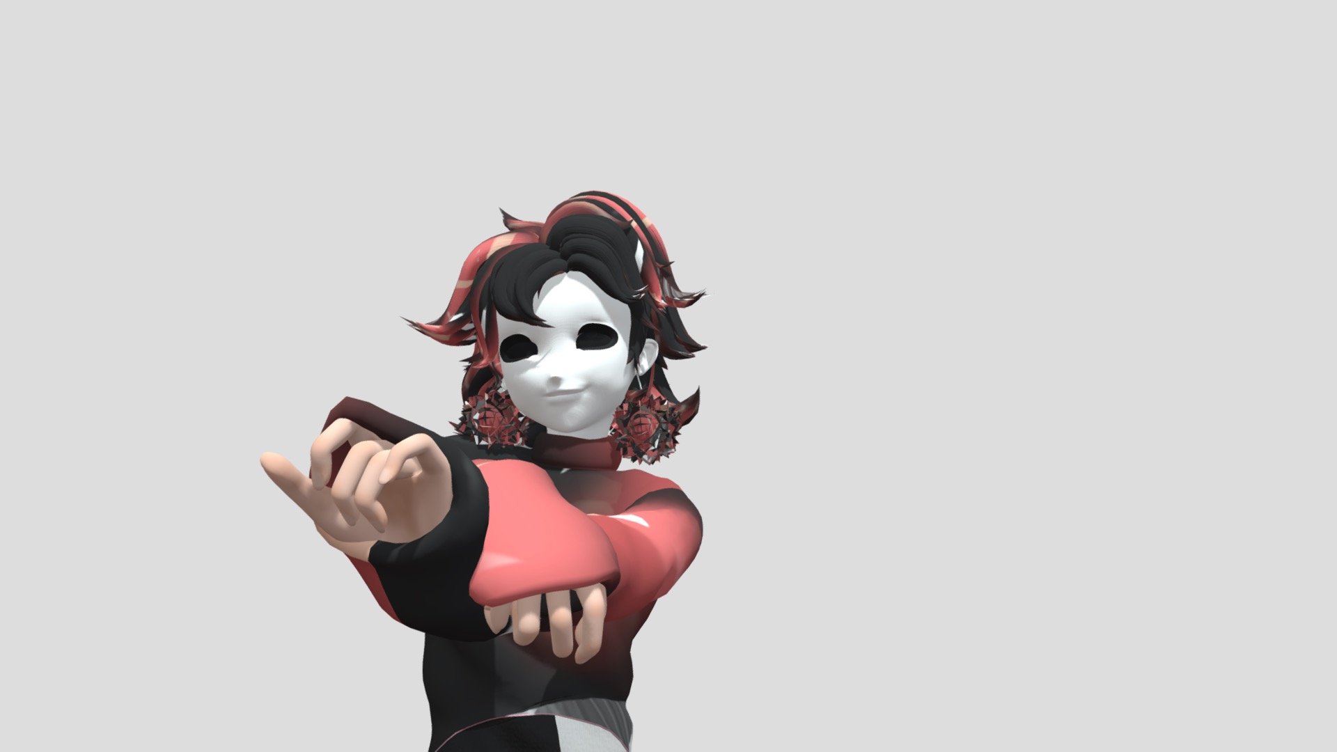 Mask girl - Download Free 3D model by hanjisung (@hanjisung42698 ...