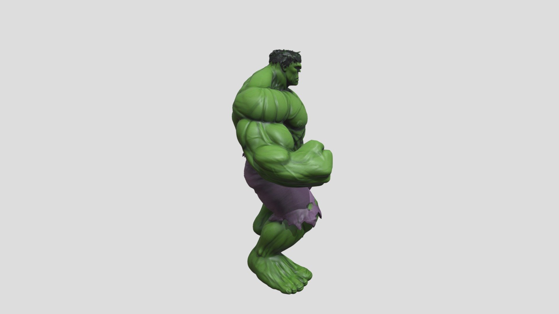 Hulk 3d Model - Download Free 3D model by Ayushma2 [3e59778] - Sketchfab