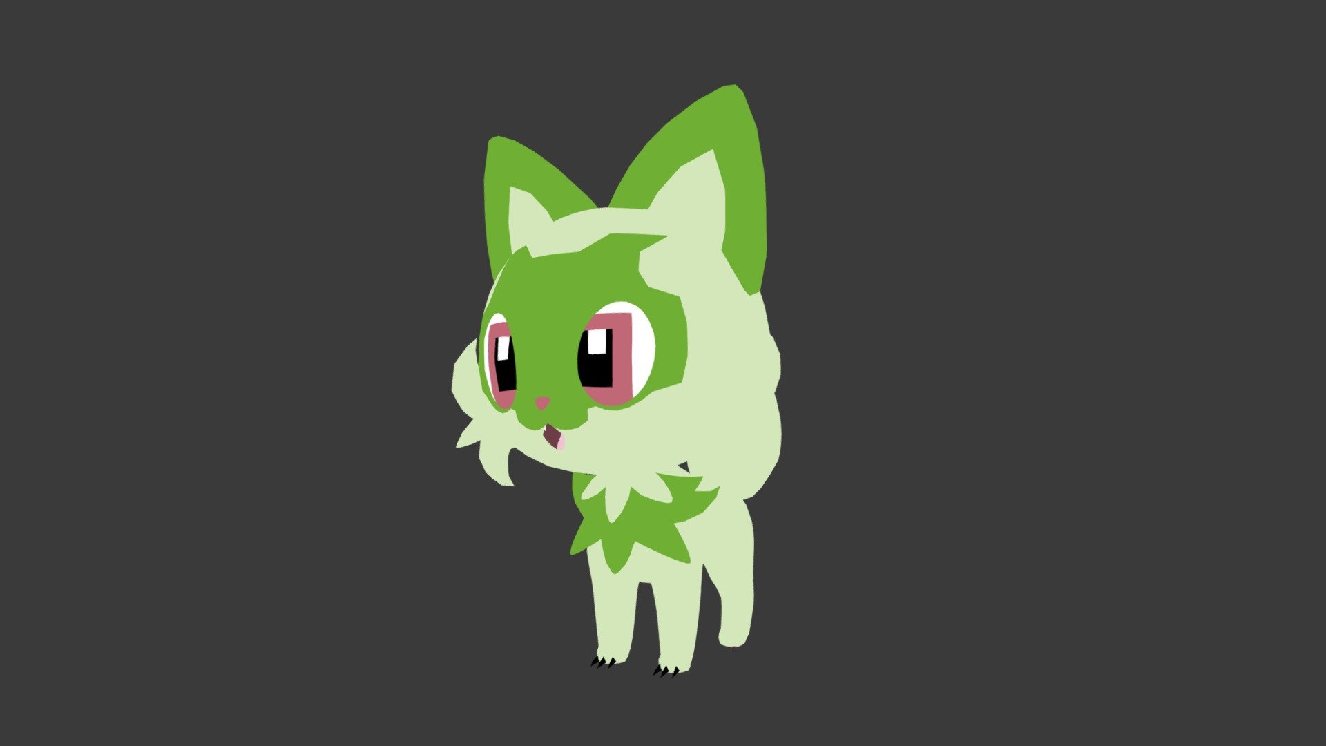 Sprigatito - Download Free 3D model by Mariokart07 [3e59cc7] - Sketchfab