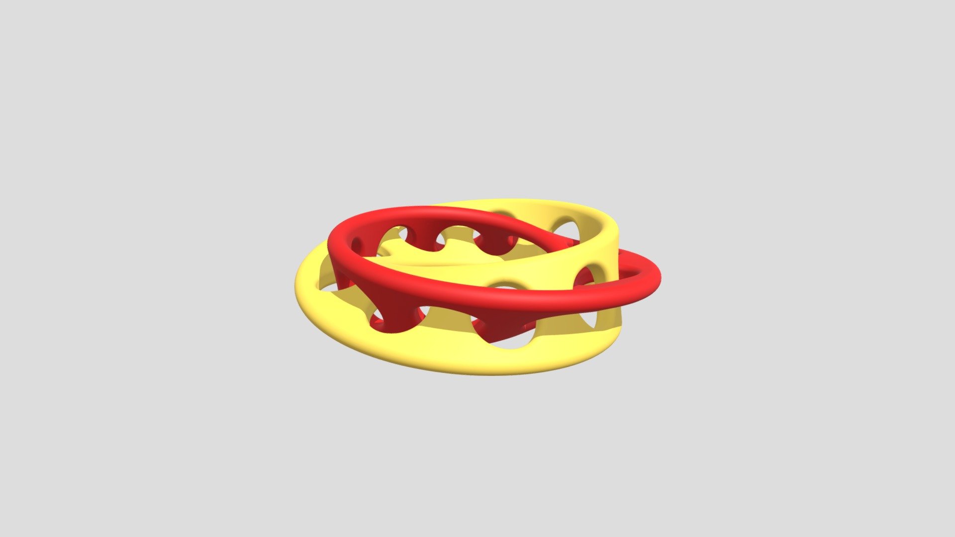 Mobius Ring V2 - 3D model by 3D__DESIGNER [3e5b8ee] - Sketchfab