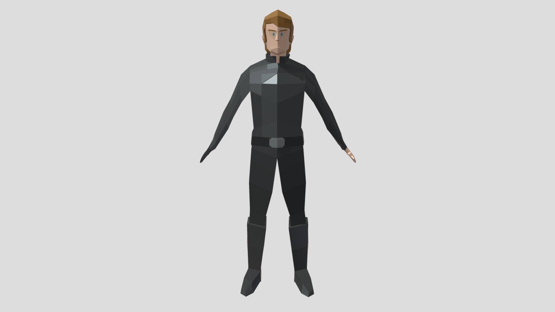 Low Poly Luke Skywalker ROTJ - Download Free 3D model by KerVarrak ...