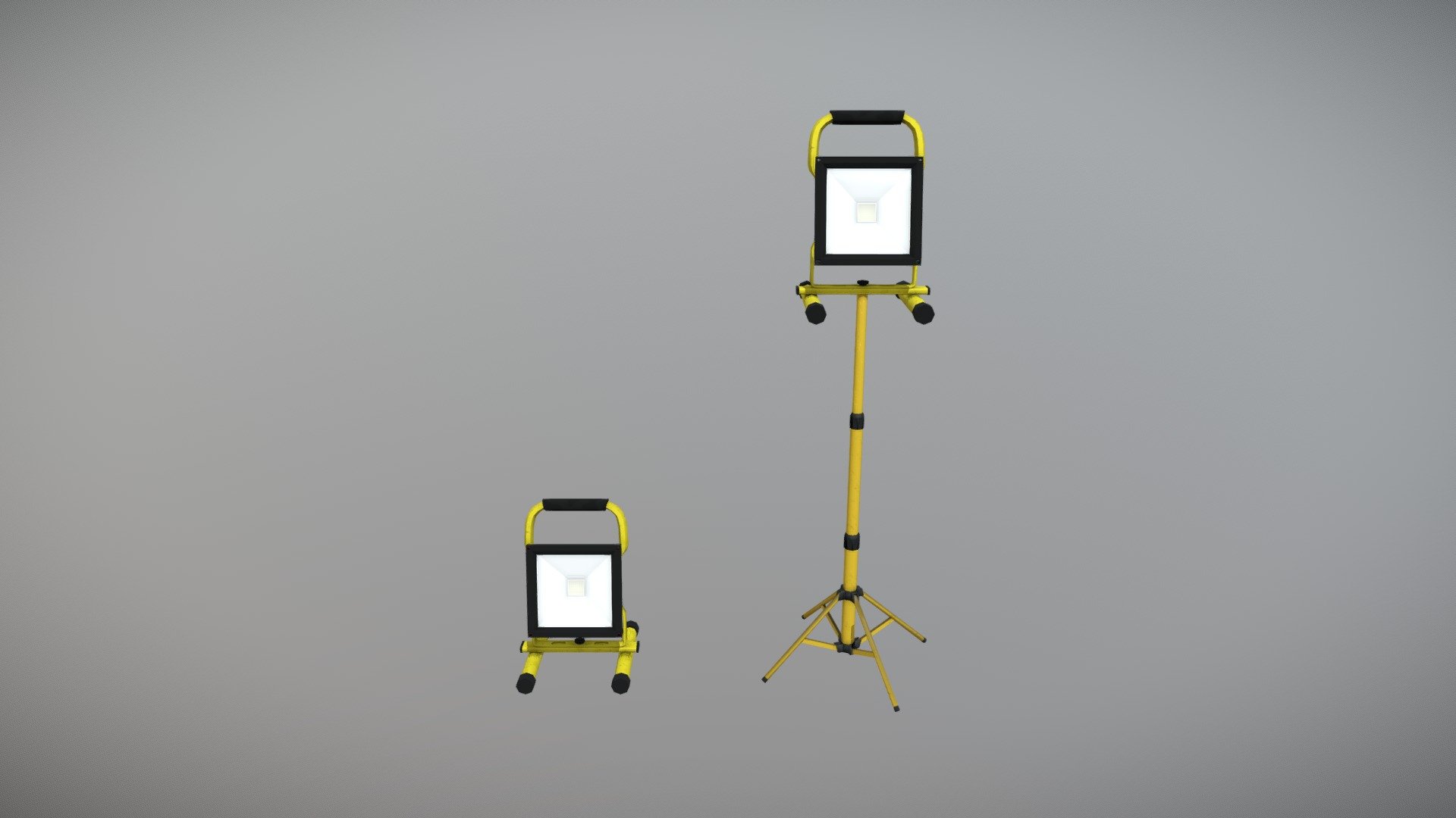 Tripod Work Light - 3D model by HsinWu [3e5d55a] - Sketchfab