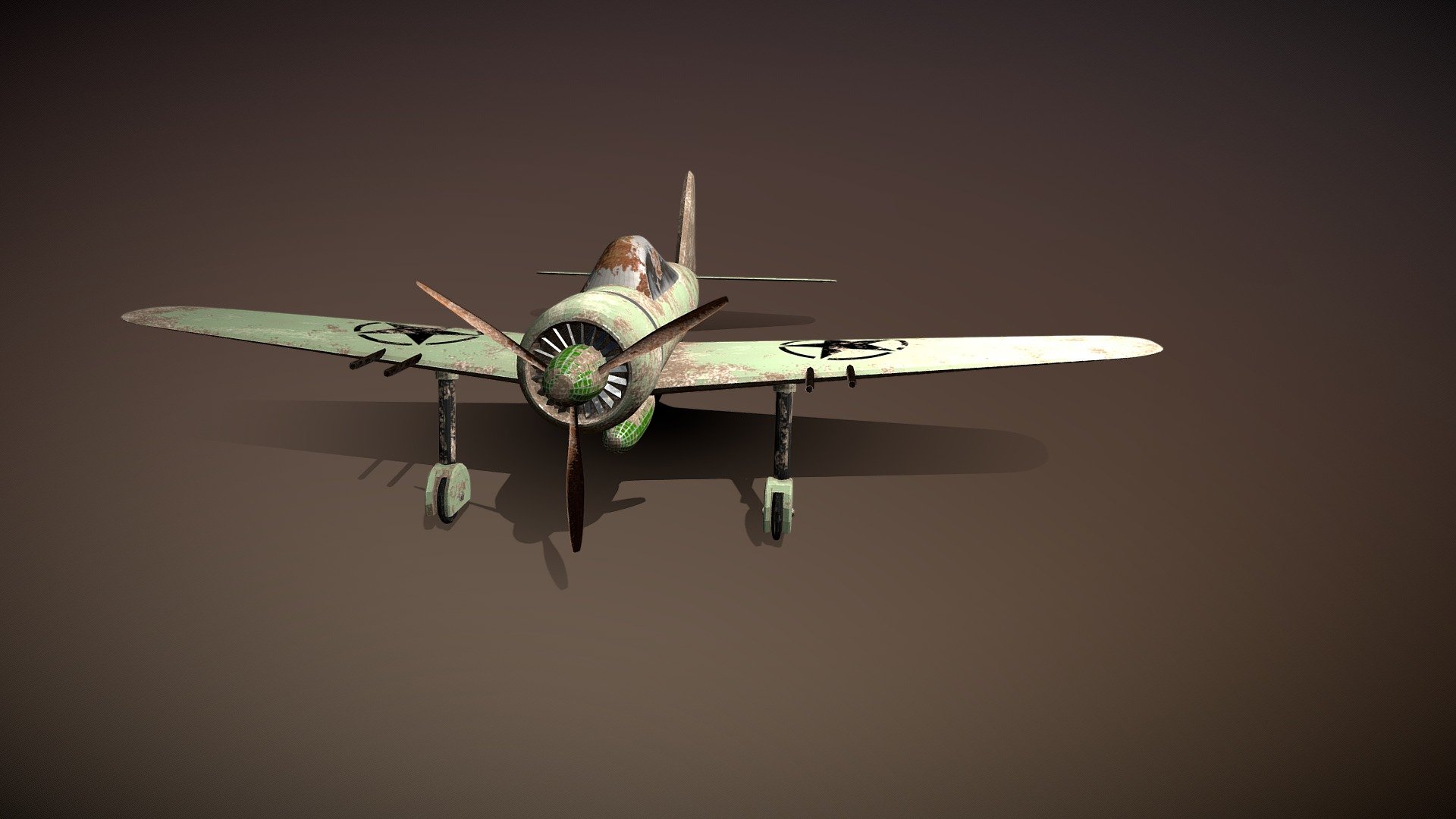 WarPlane - 3D model by dariop21 [3e5e4f3] - Sketchfab