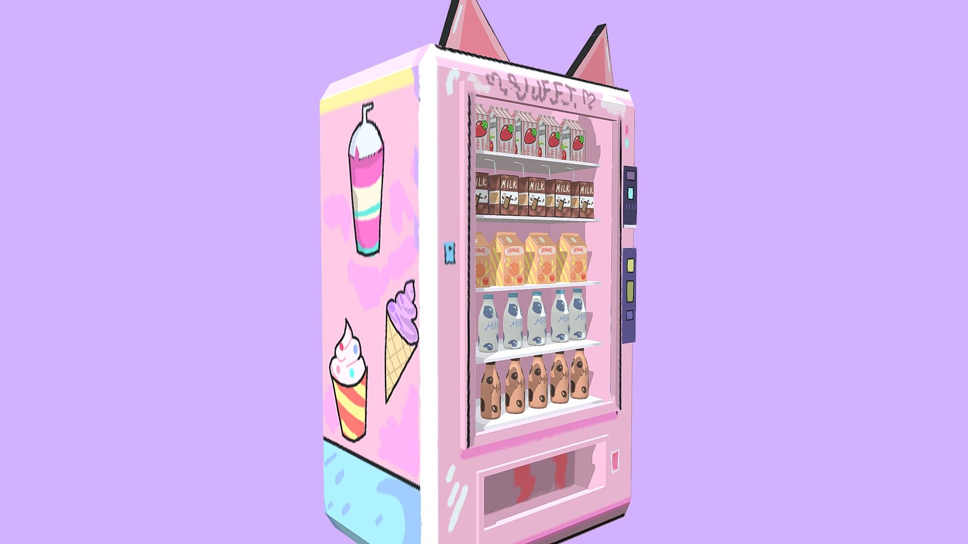 vending machine - Download Free 3D model by Cookies and Cream ...
